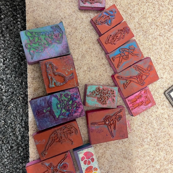 Lisa Frank | Office | Set Of Rubber Ballet Animal Themed Lisa Frank ...